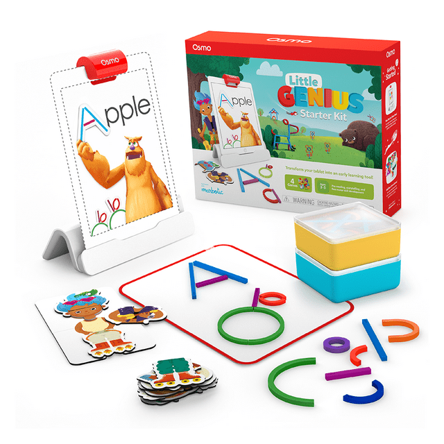 Osmo - Little Genius Starter Kit for iPad - 4 Hands-On Learning Games ...