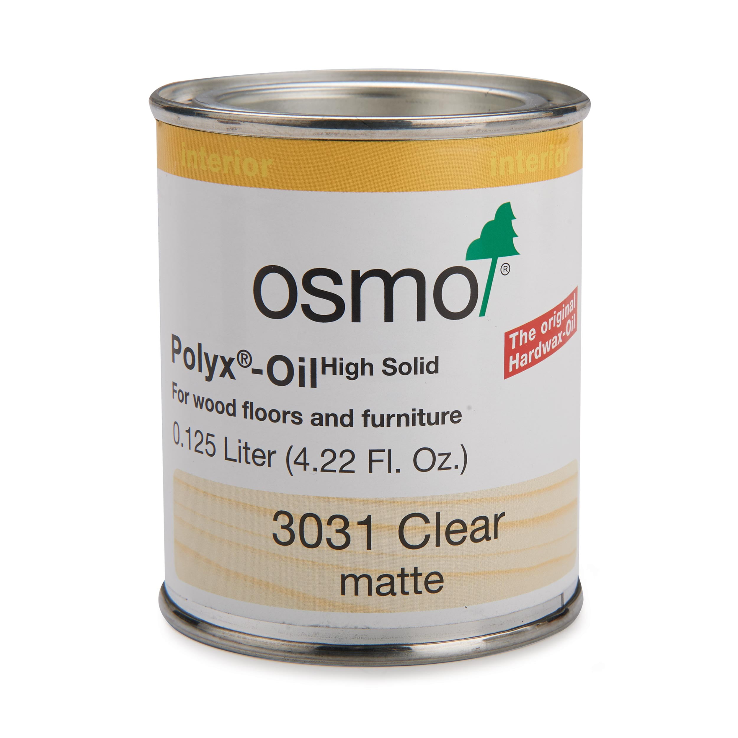 Osmo Polyx-Oil – 3031 Matte Clear - Solvent Based - .125 Liter ...