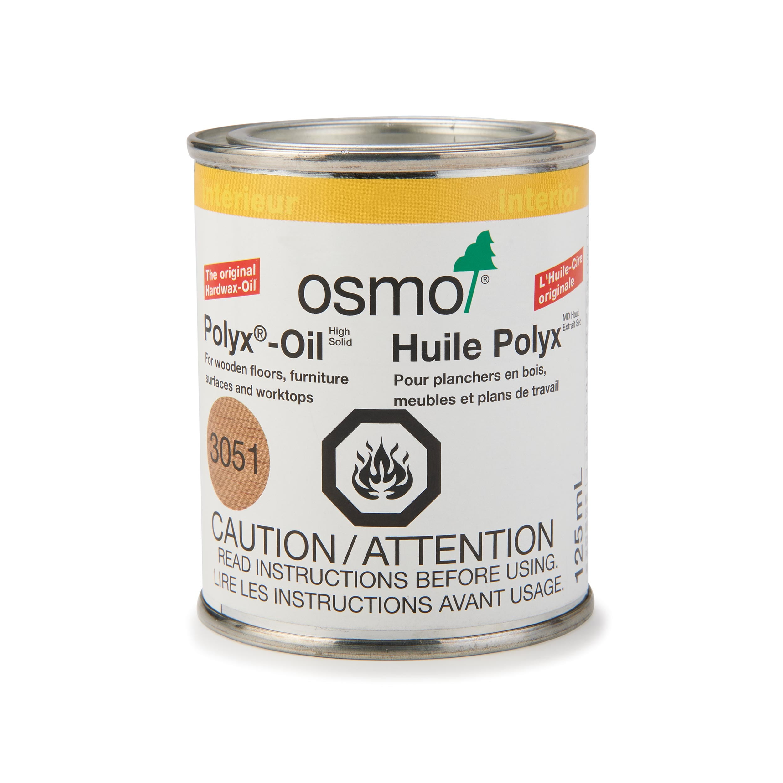 Osmo Polyx-Oil 3051 Raw .125L - Walmart.com
