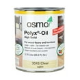 Osmo Polyx-Oil 3043 Clear Satin High Solid - .75L, Advanced North American Hardwax-Oil Wood ...