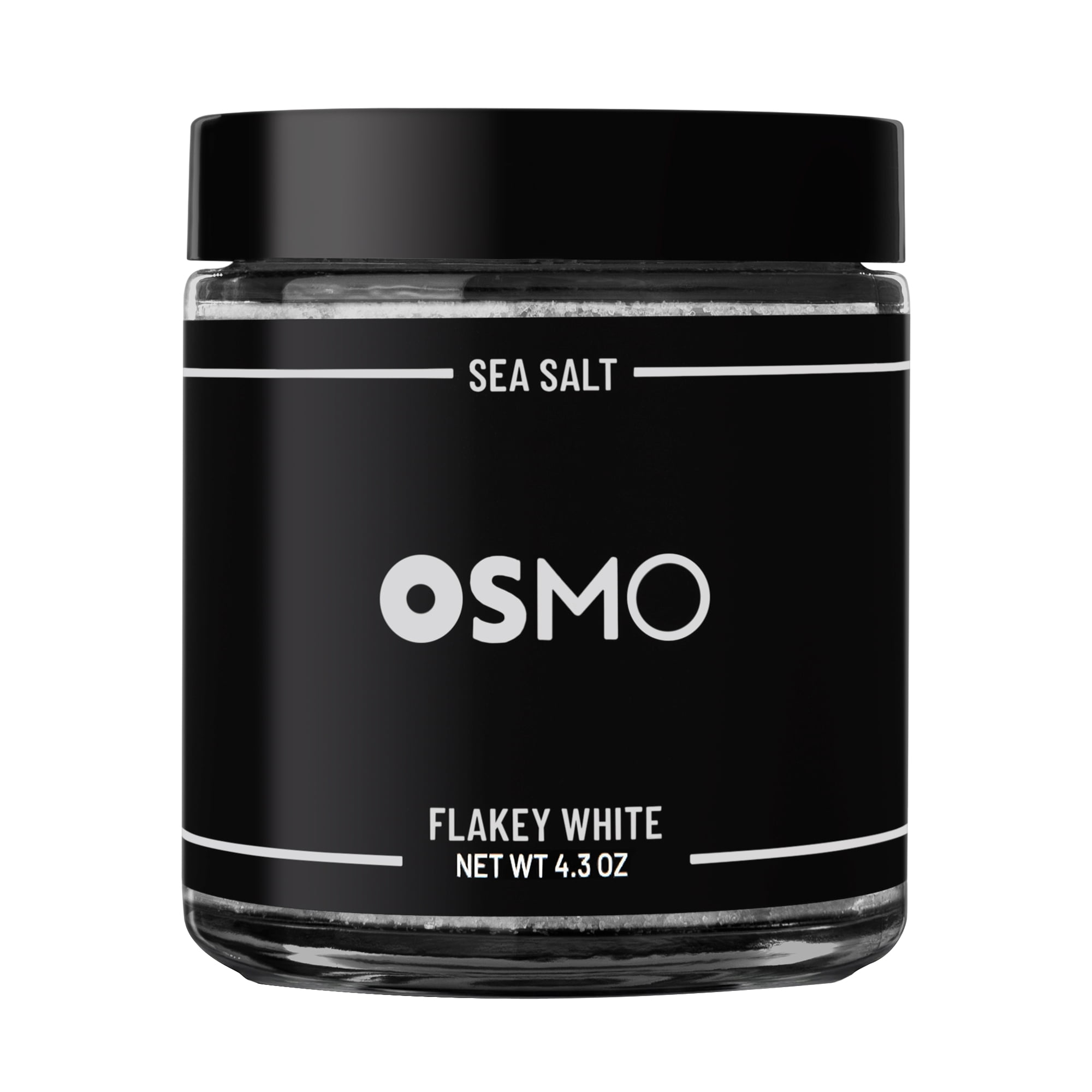 Osmo Salt Flakey White Sea Salt 4.3 oz Jar Gourmet Seasoning - Walmart.com