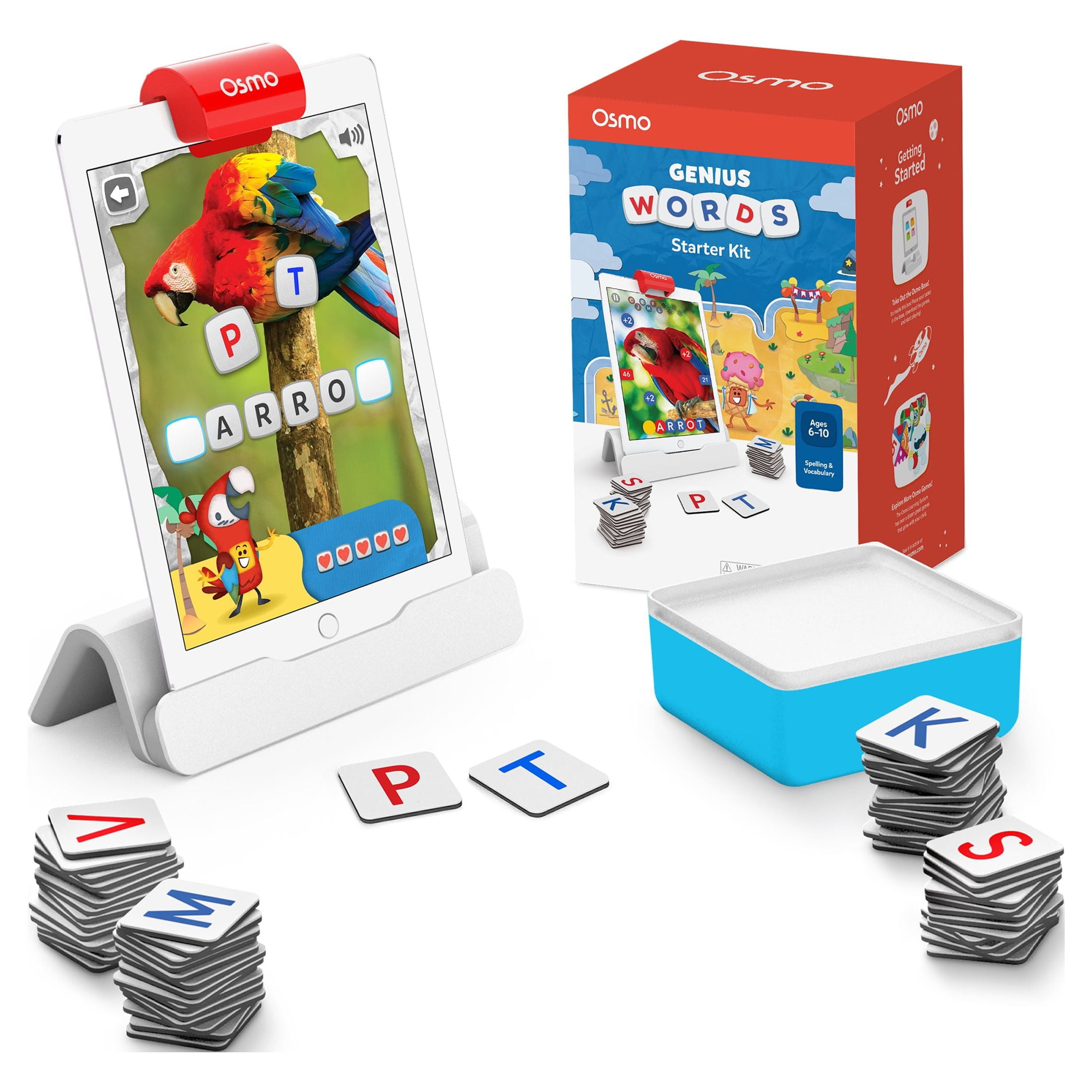 Osmo Words Starter Kit for iPhone & iPad, Ages 6-10, Learn to Read ...