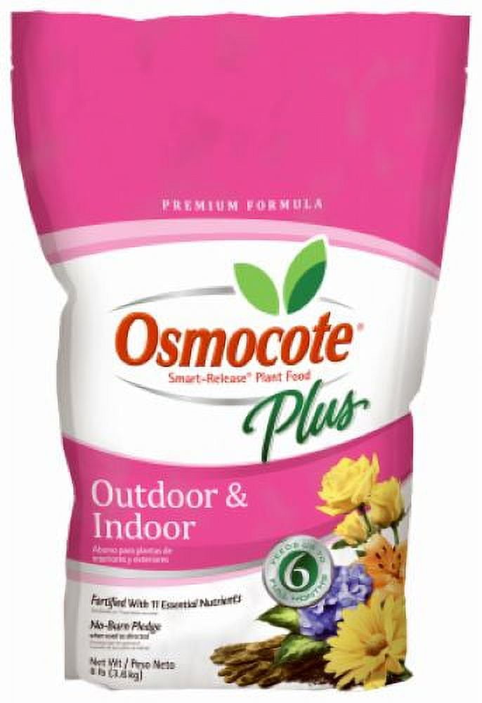 Osmocote 274850 8 LB Bag Of Timed Release Outdoor Indoor Plant Food ...