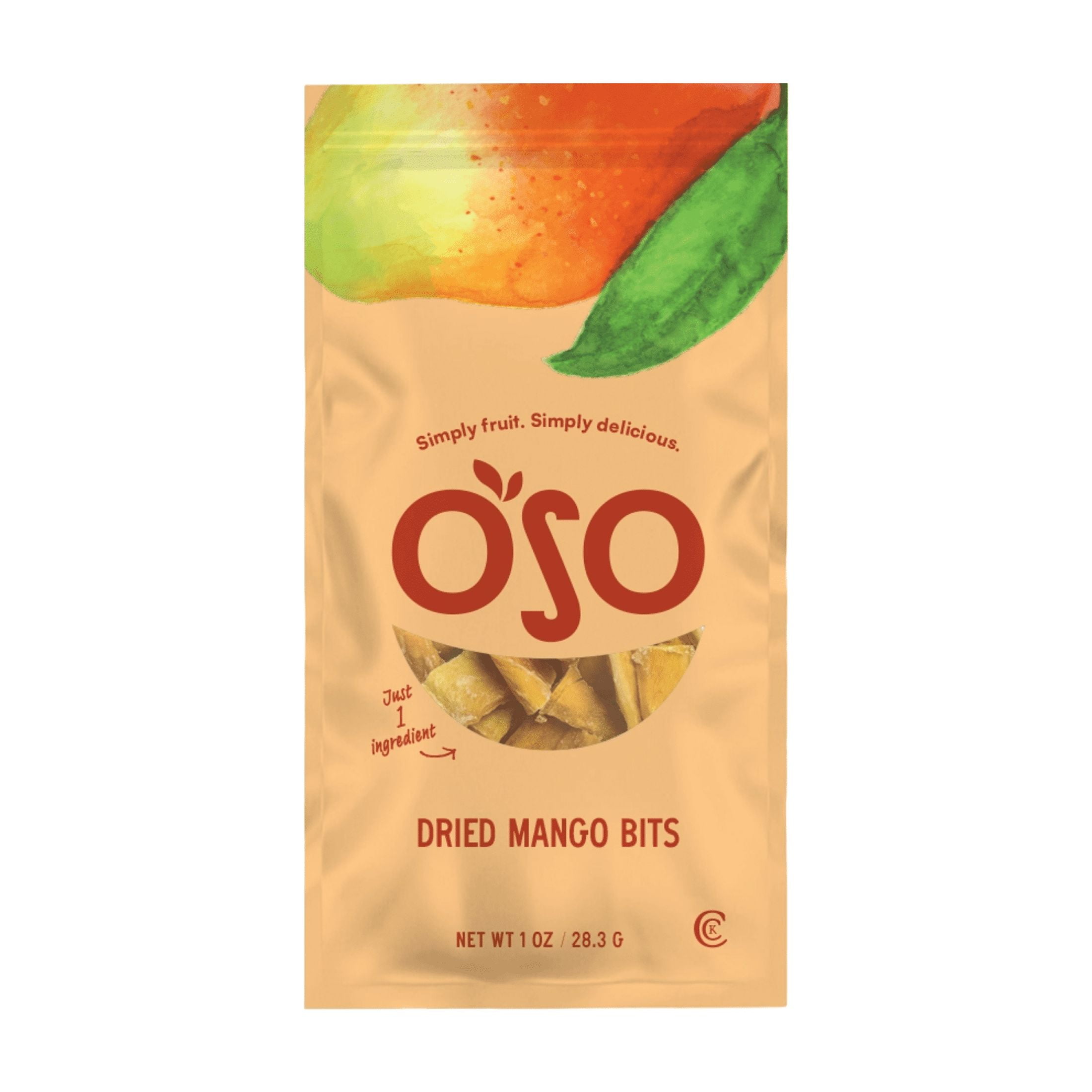 Oso Snacks Premium Dried Mango – No Sugar Added, No Preservatives, 100% ...