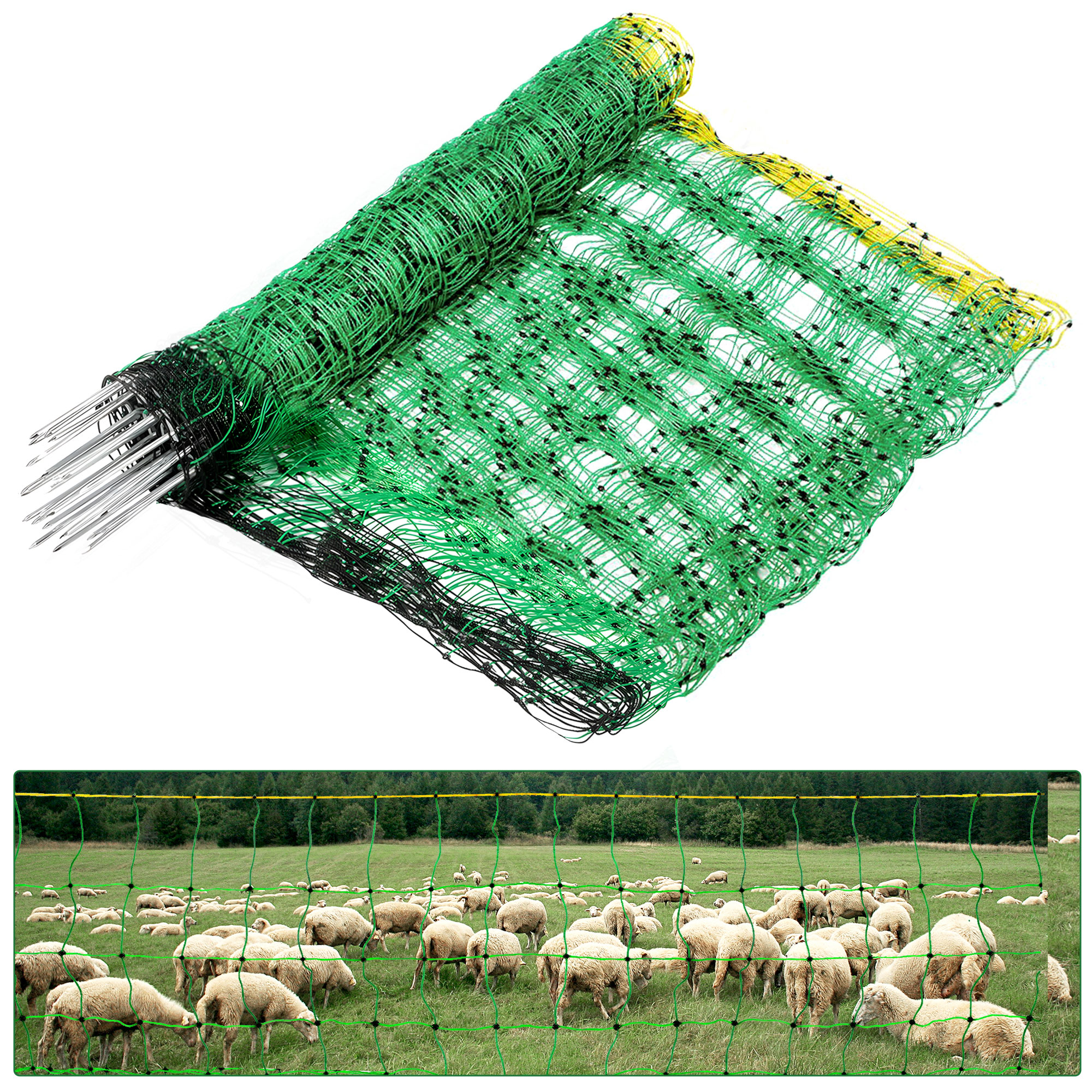 vidaXL Wire Mesh Panel Wire Fence Poultry Netting Fencing Stainless ...