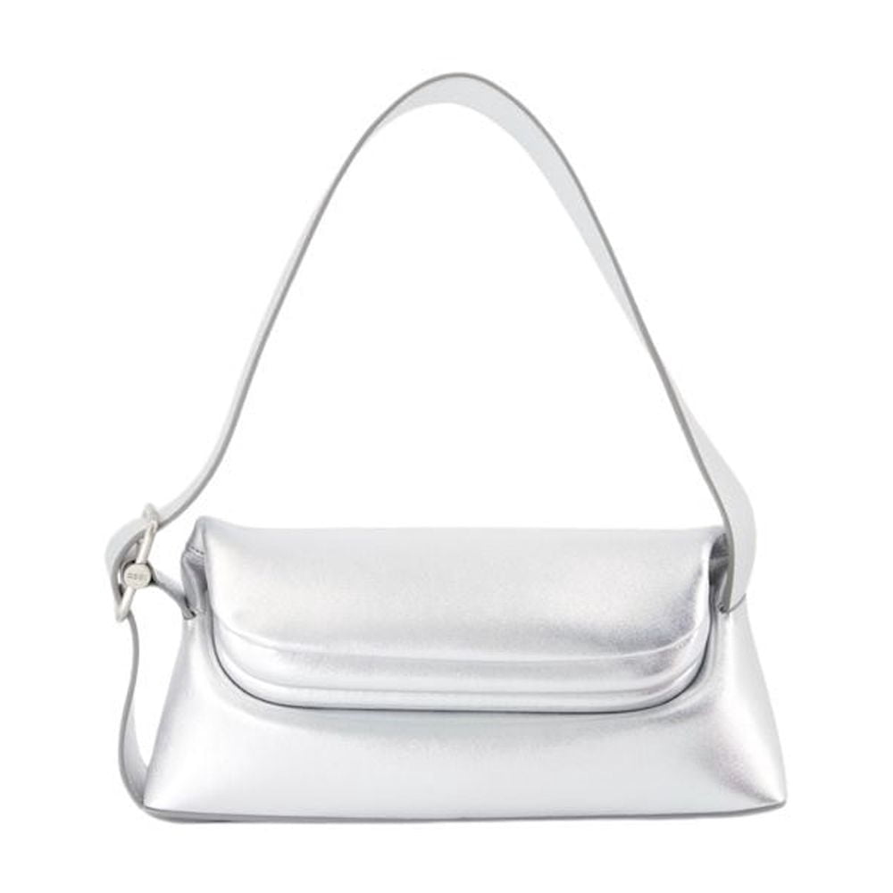 Osoi Women's Folder Brot Shoulder Bag - Leather - Silver Silver ...