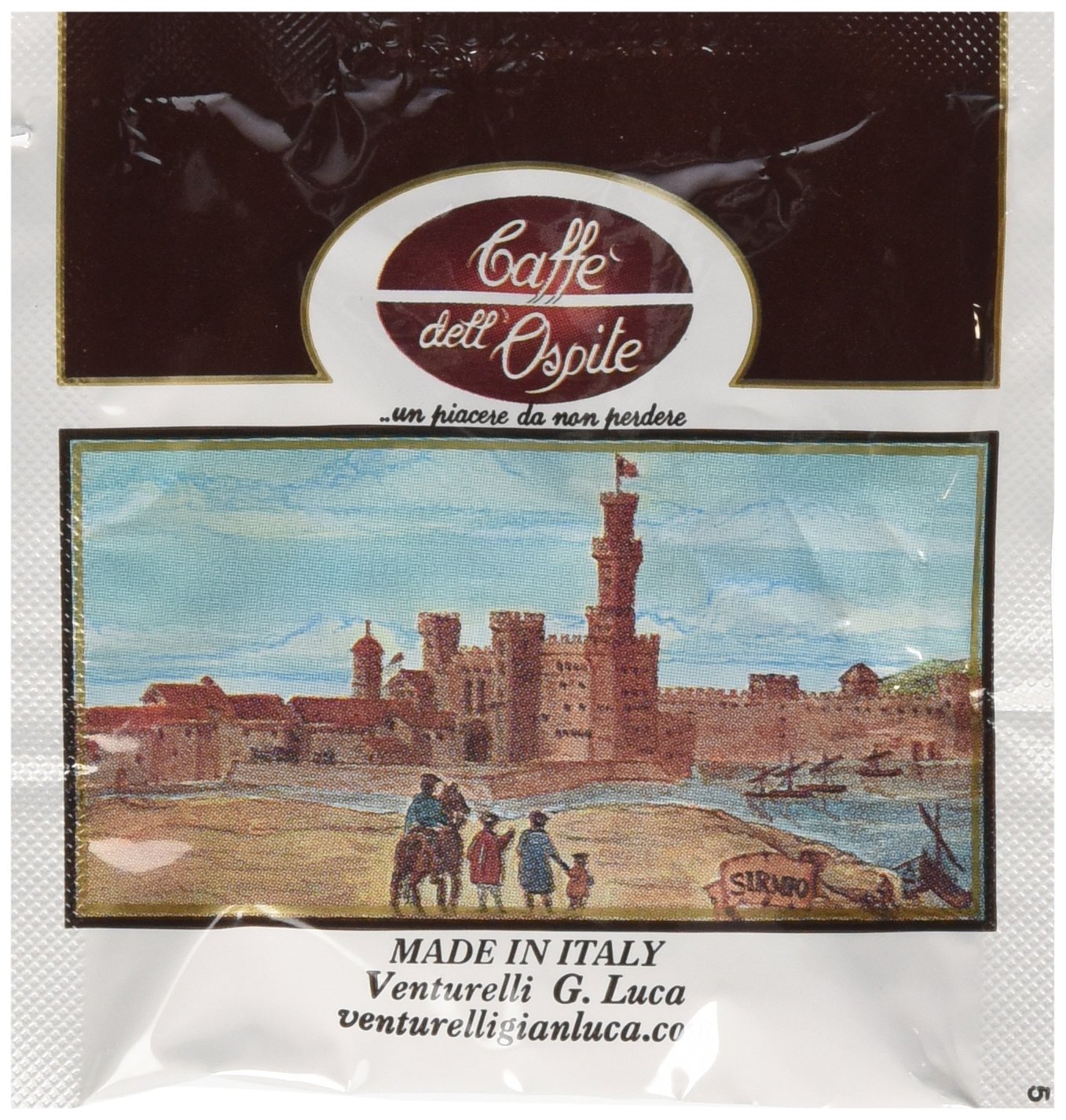 Ospite ESE Espresso Paper Pods in Bulk Packaging 40 Count (Pack of 1 ...