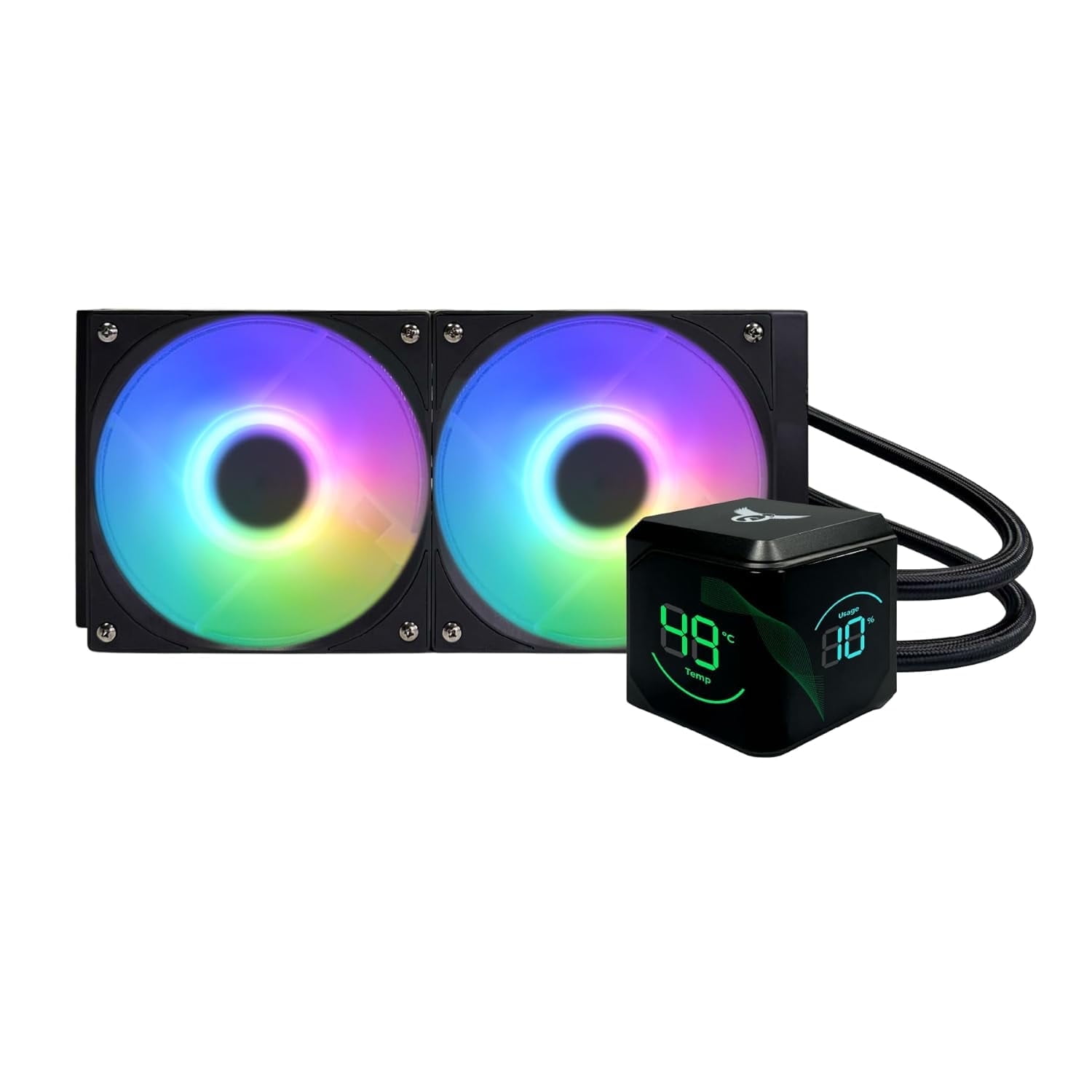 Osprey 240mm AIO CPU Cooler, Copper-Aluminum Radiator,Leakproof ARGB ...