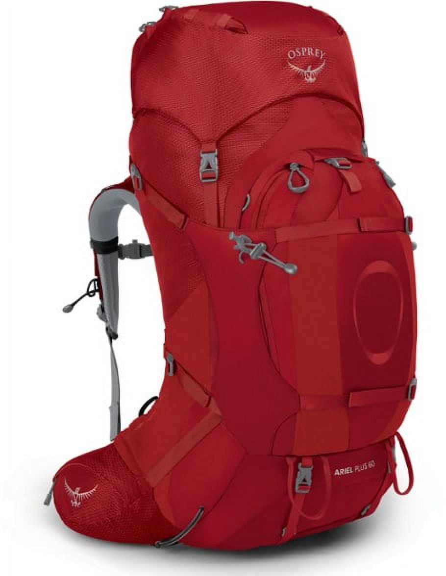 Osprey Ariel Plus 60 color: Carnelian Red, size: Wm/l - Walmart.com