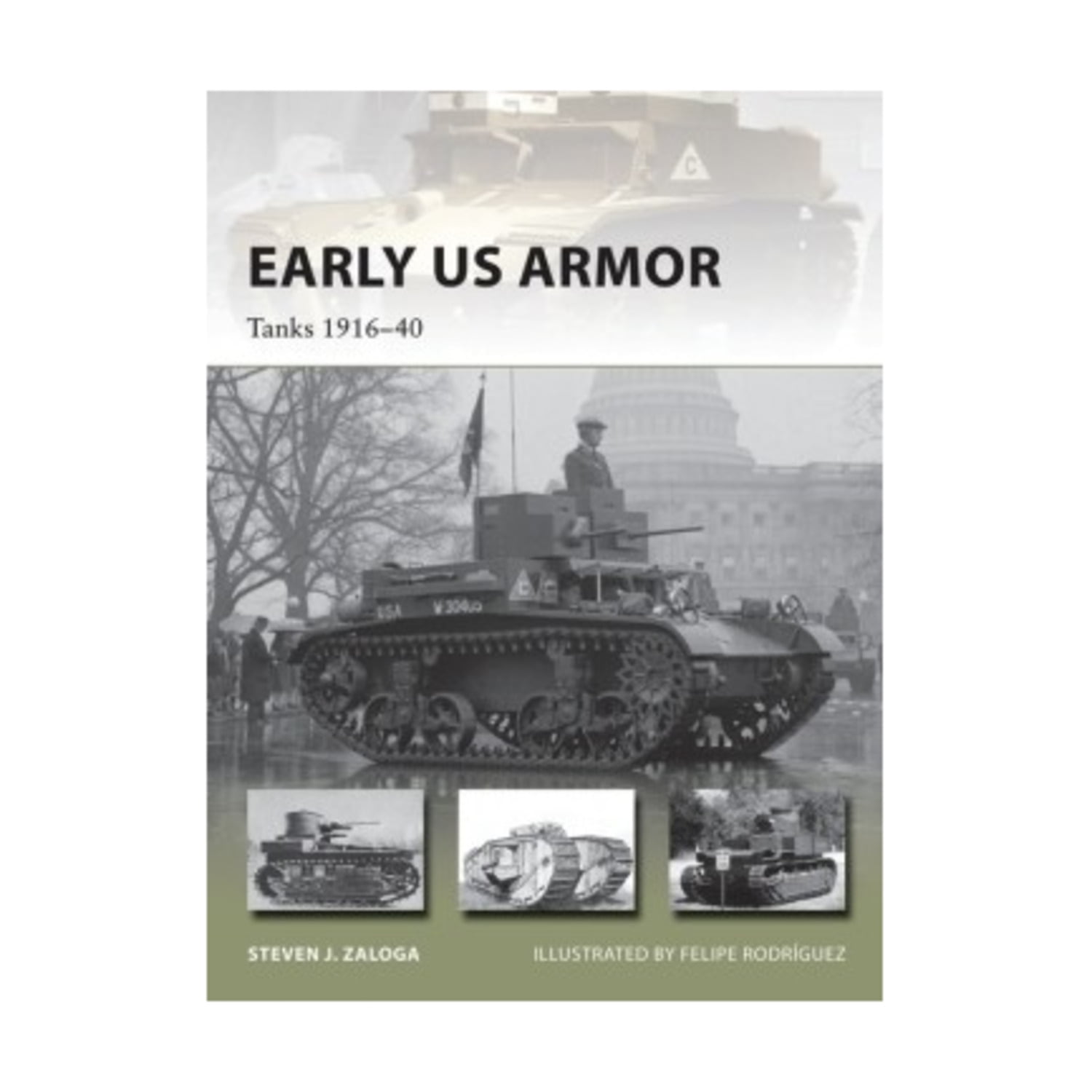 Osprey Early US Armor - Tanks 1916-1940 New - Walmart.com