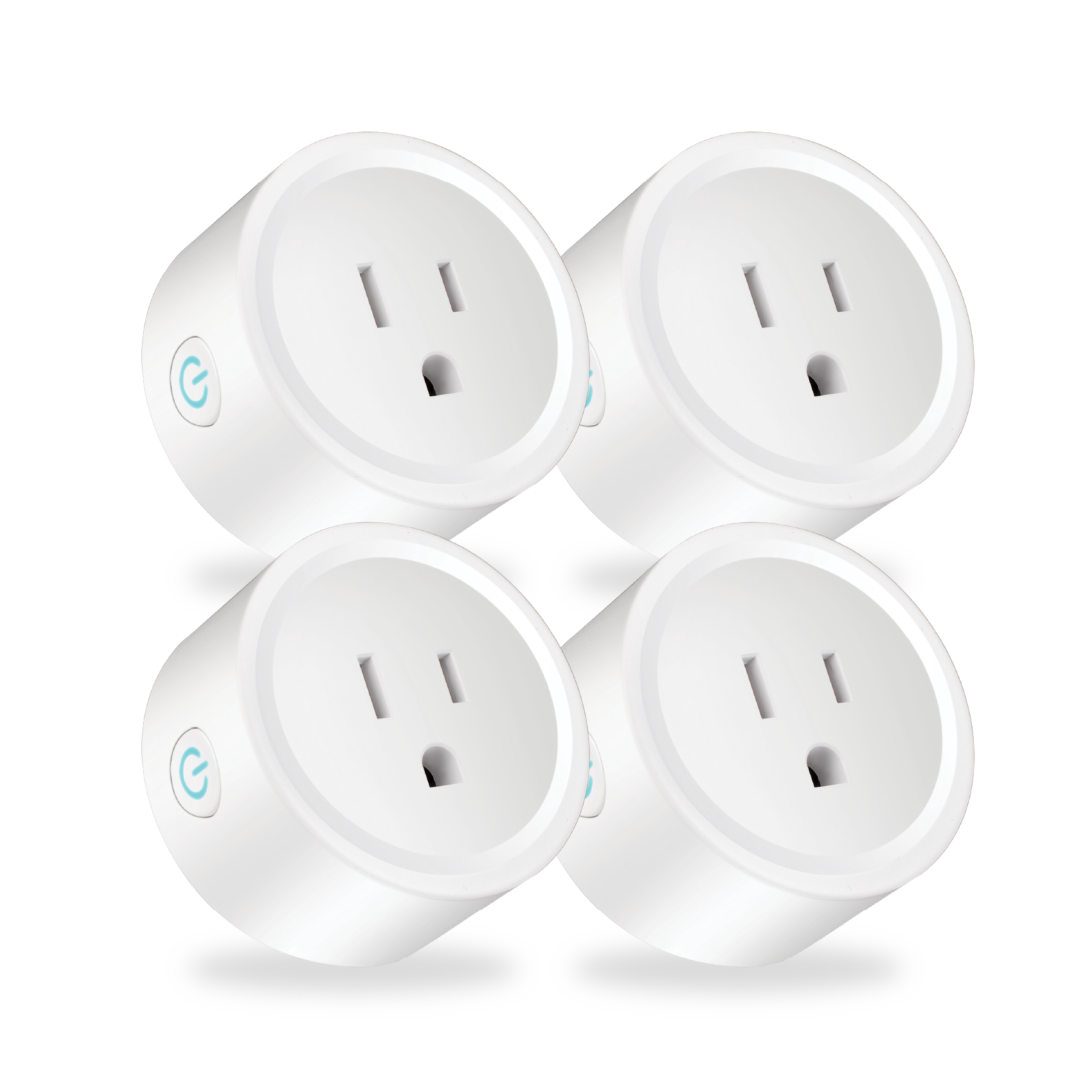 Kootion Smart Plug 3 Pack Wifi Enabled Mini Outlets Smart Socket ...