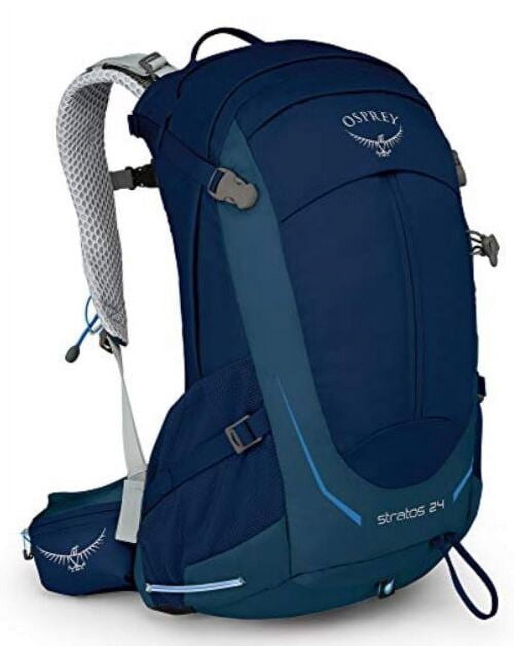 Osprey Outdoor Gear Adult Stratos 24 Men's Hiking Backpack, Eclipse ...