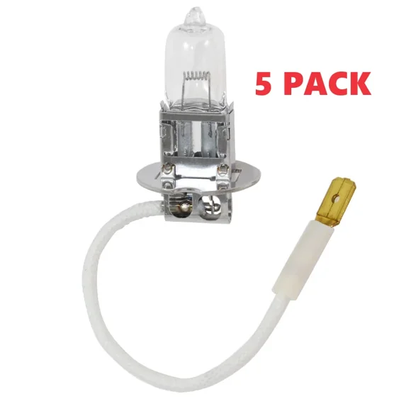 Osram 64156 H3 70W 24V Halogen Bulb with PK22s Base – Pack of 5 ...