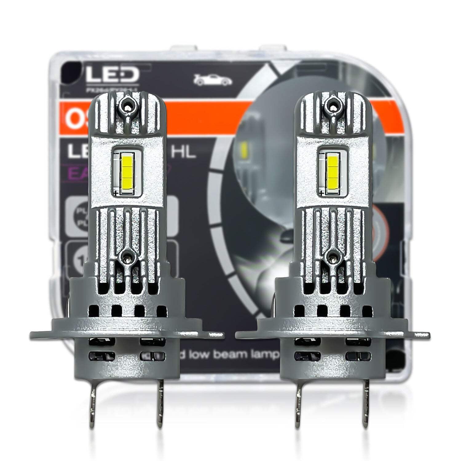 Osram 64210DWESY LEDriving HL Easy H7 H18 Cool White LED Automotive Bulb fits Universal 2 Pack ...
