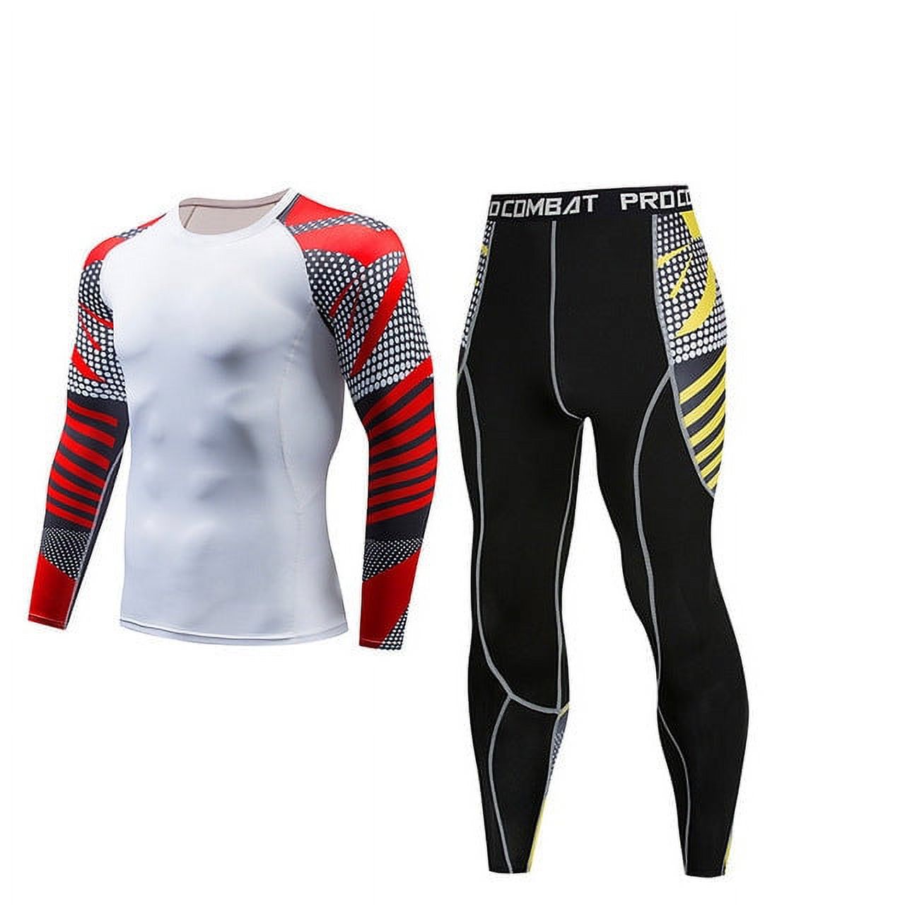 Oss Pro Combat EVO Serie Compression Rash Guard Top plus Pants Bundle ...