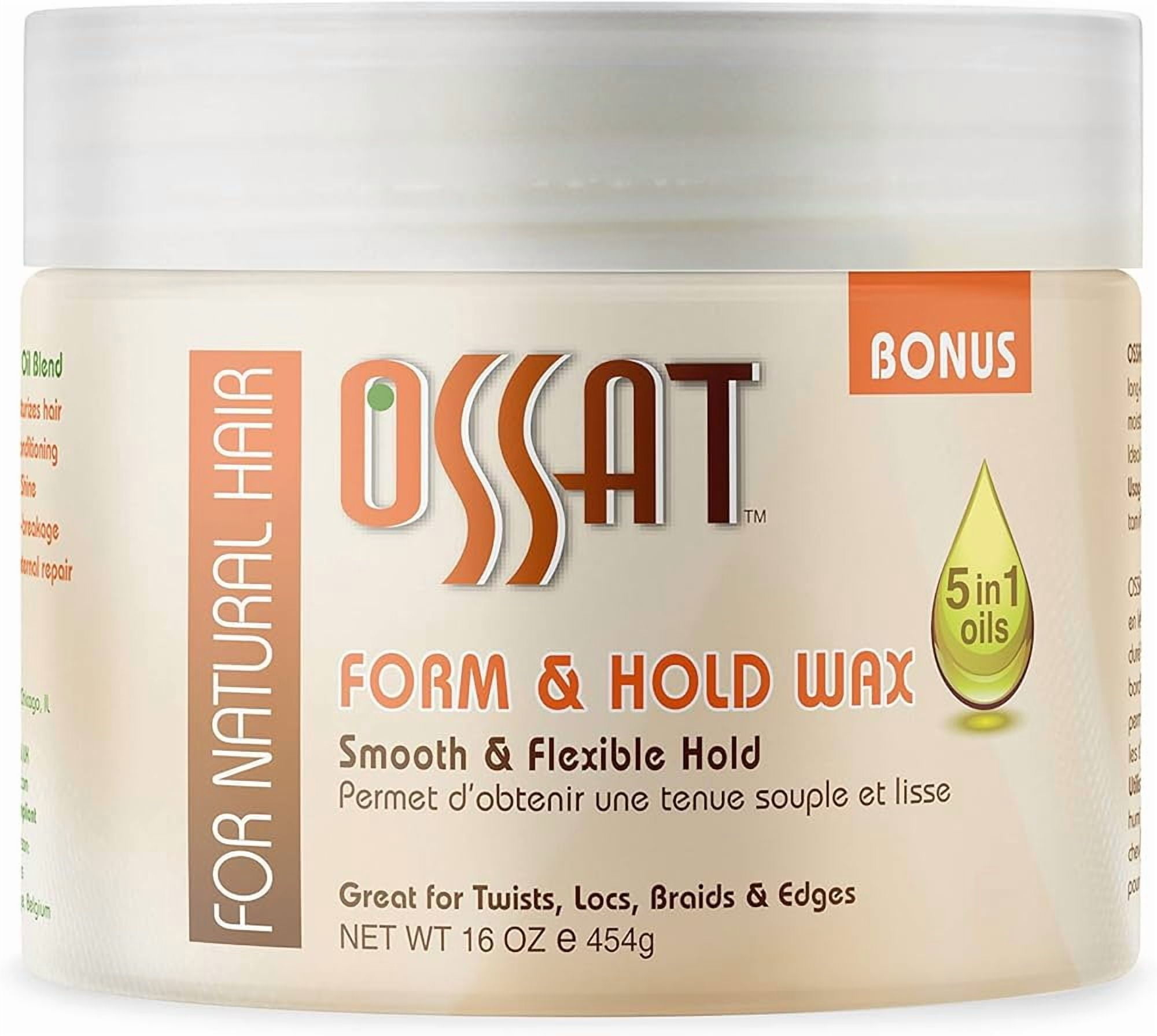 Ossat Naturals Form & Hold Wax, 12 oz - Walmart.com