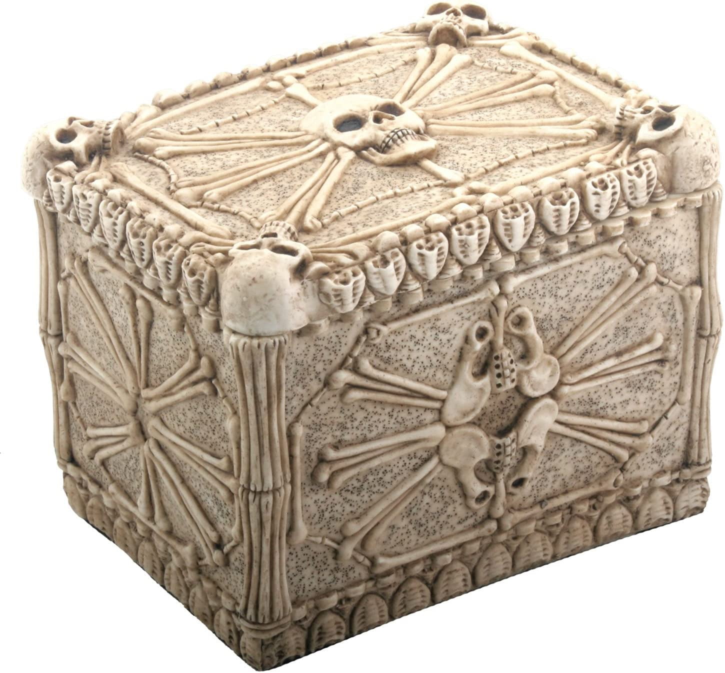 Ossuary Trinket Box Collectible Gothic Skeleton Jewelry Container ...