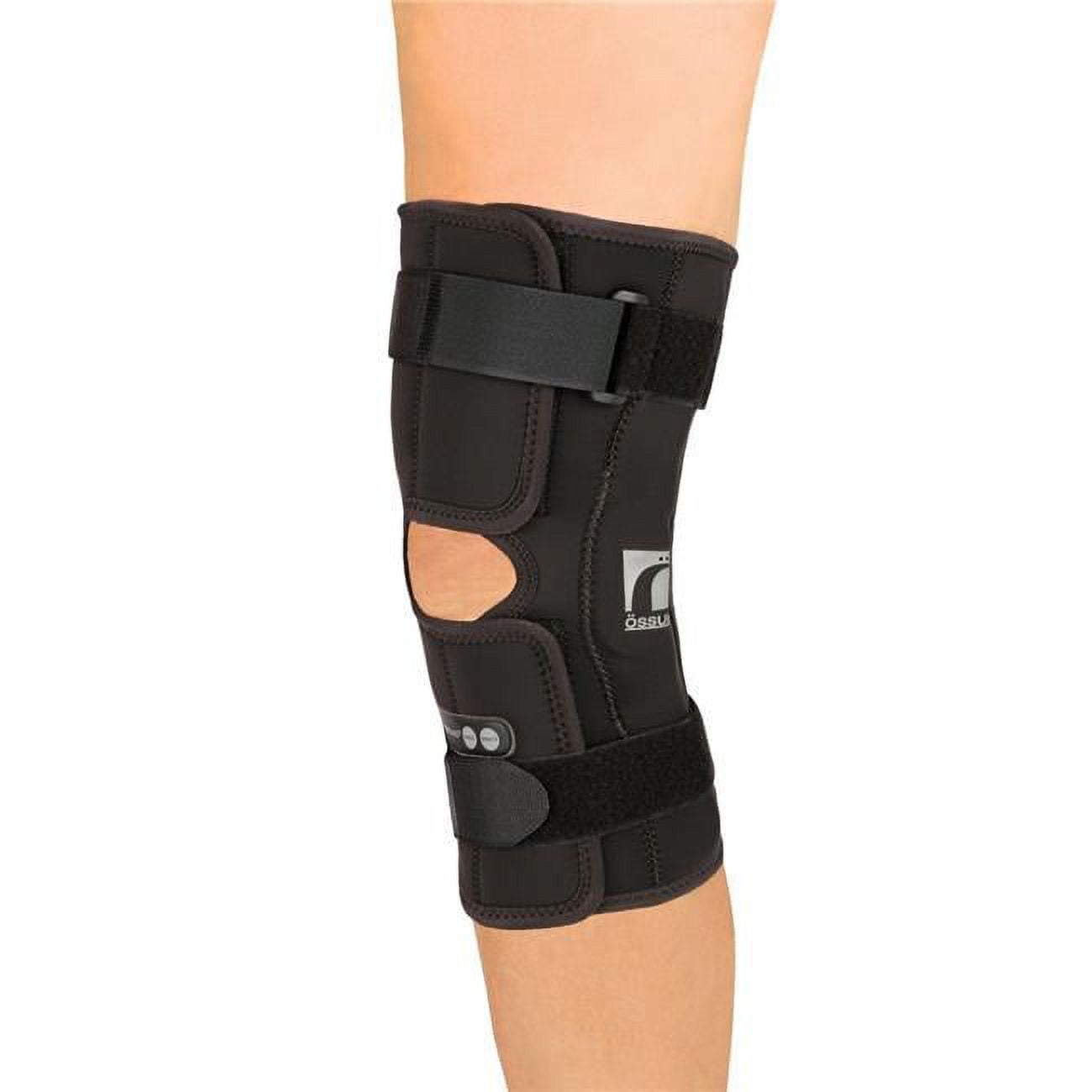 Ossur 45403000 Black Rebound Left & Right Wraparound Knee Brace, 18-20. ...