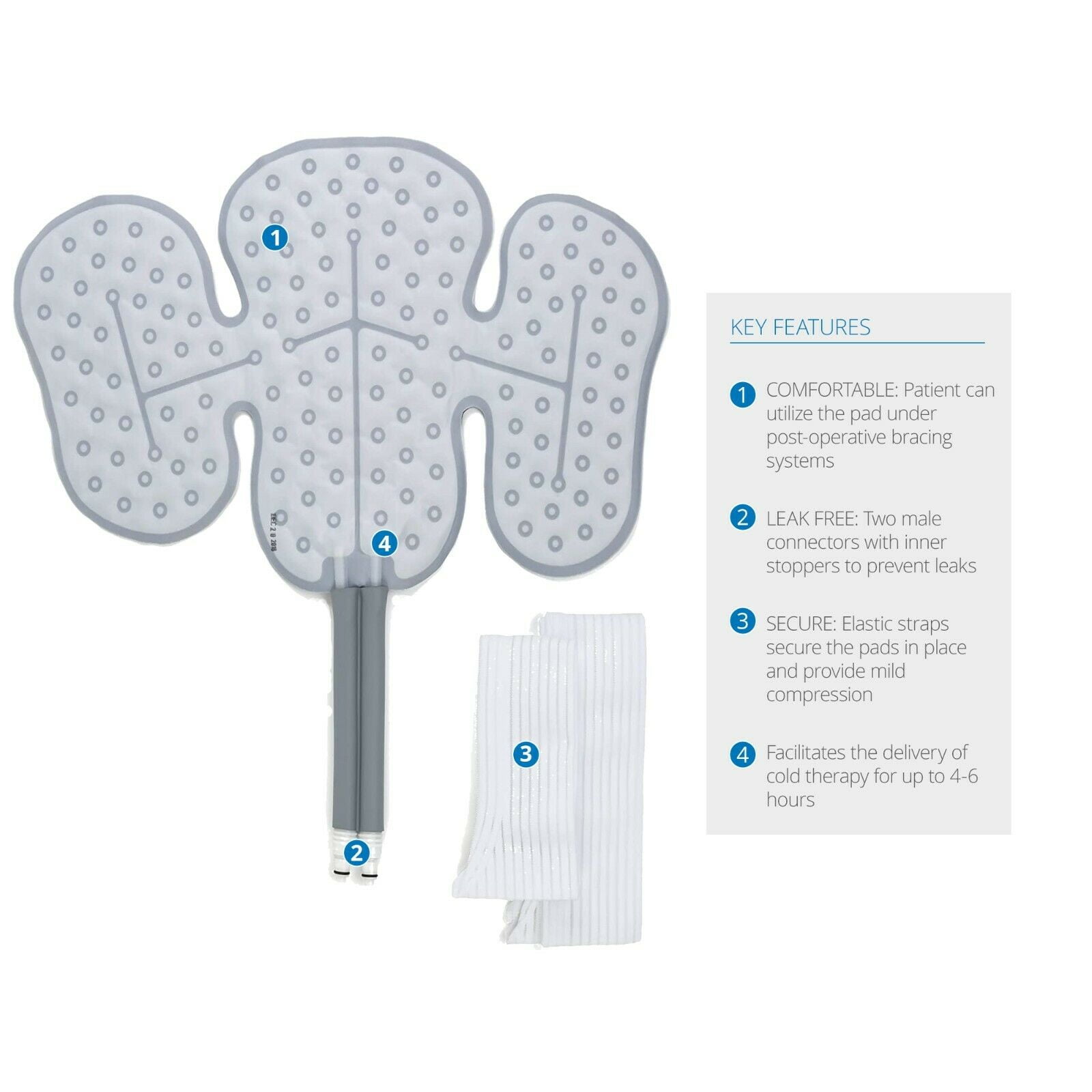 Ossur Cold Rush Cold Therapy Hip Pad (Right) HSA/FSA Eligible - Walmart.com