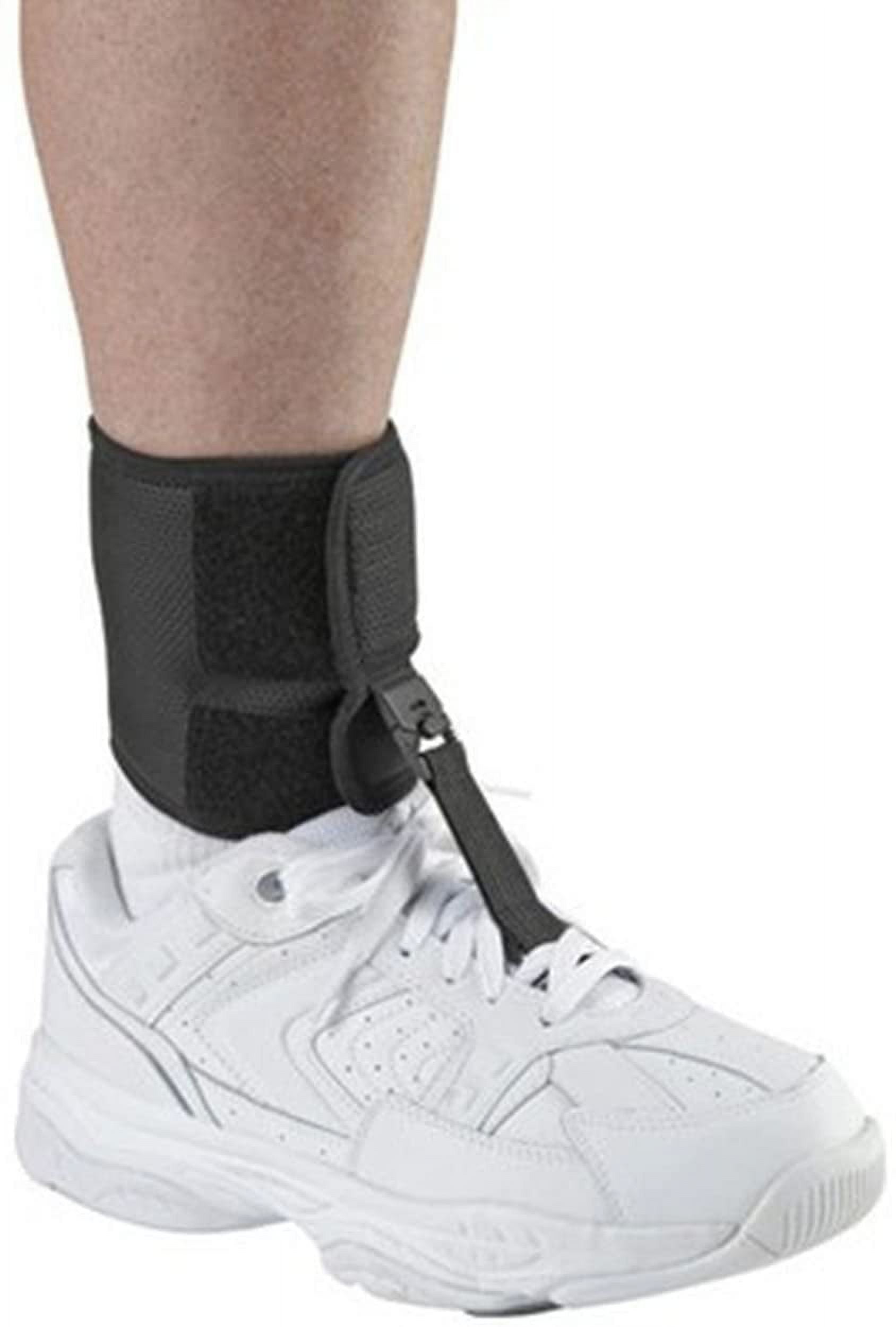 Ossur Foot-Up Drop Foot Brace, XLarge Black, Cushioned Adjustable AFO ...