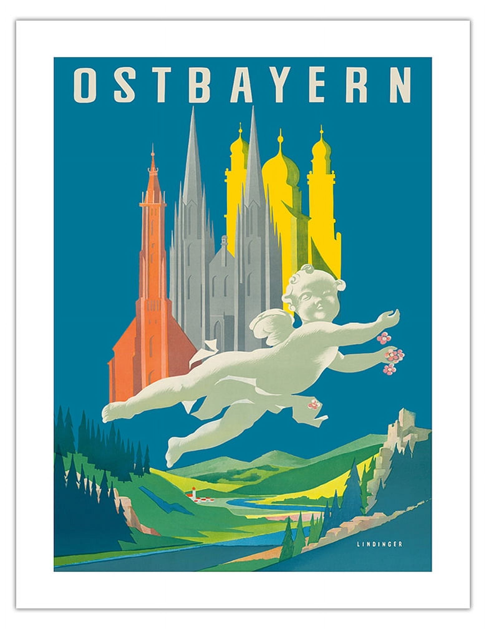 Ostbayern (Eastern Bavaria) Germany - Regensburg and Passau Cathedrals ...