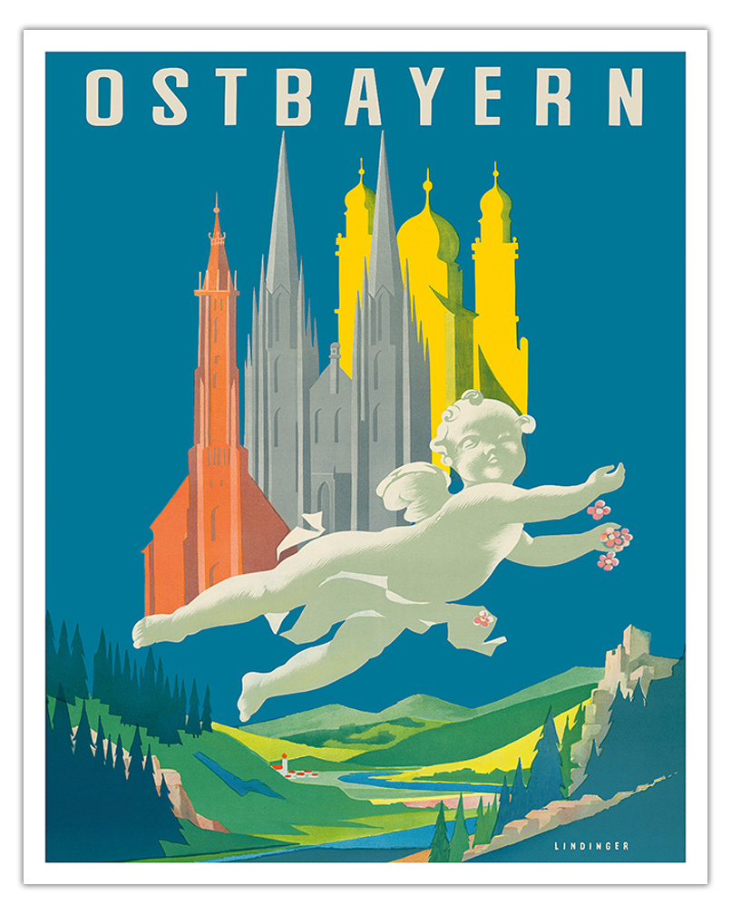 Ostbayern (Eastern Bavaria) Germany - Regensburg and Passau Cathedrals ...