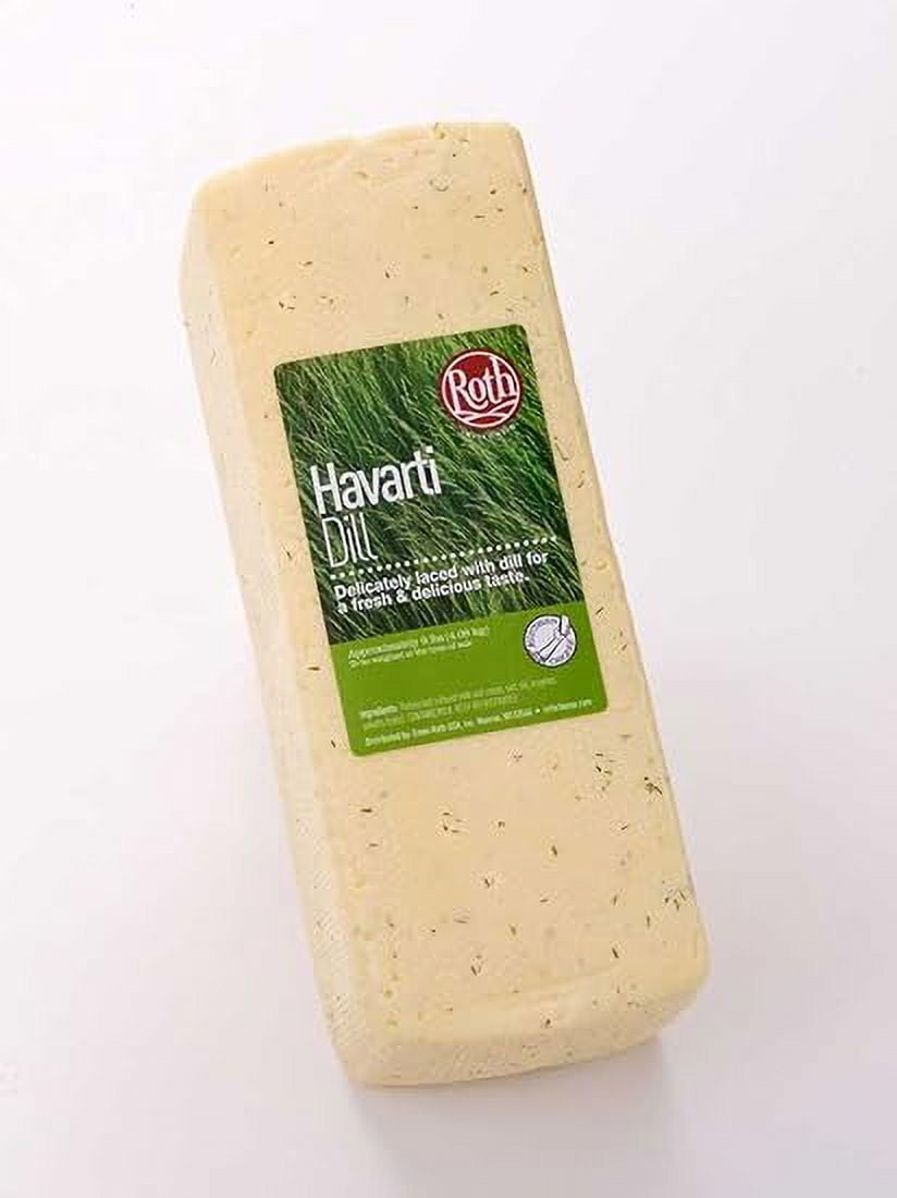 Ostenborg Dill Havarti Cheese Loaf, 9 Pound - each. - Walmart.com