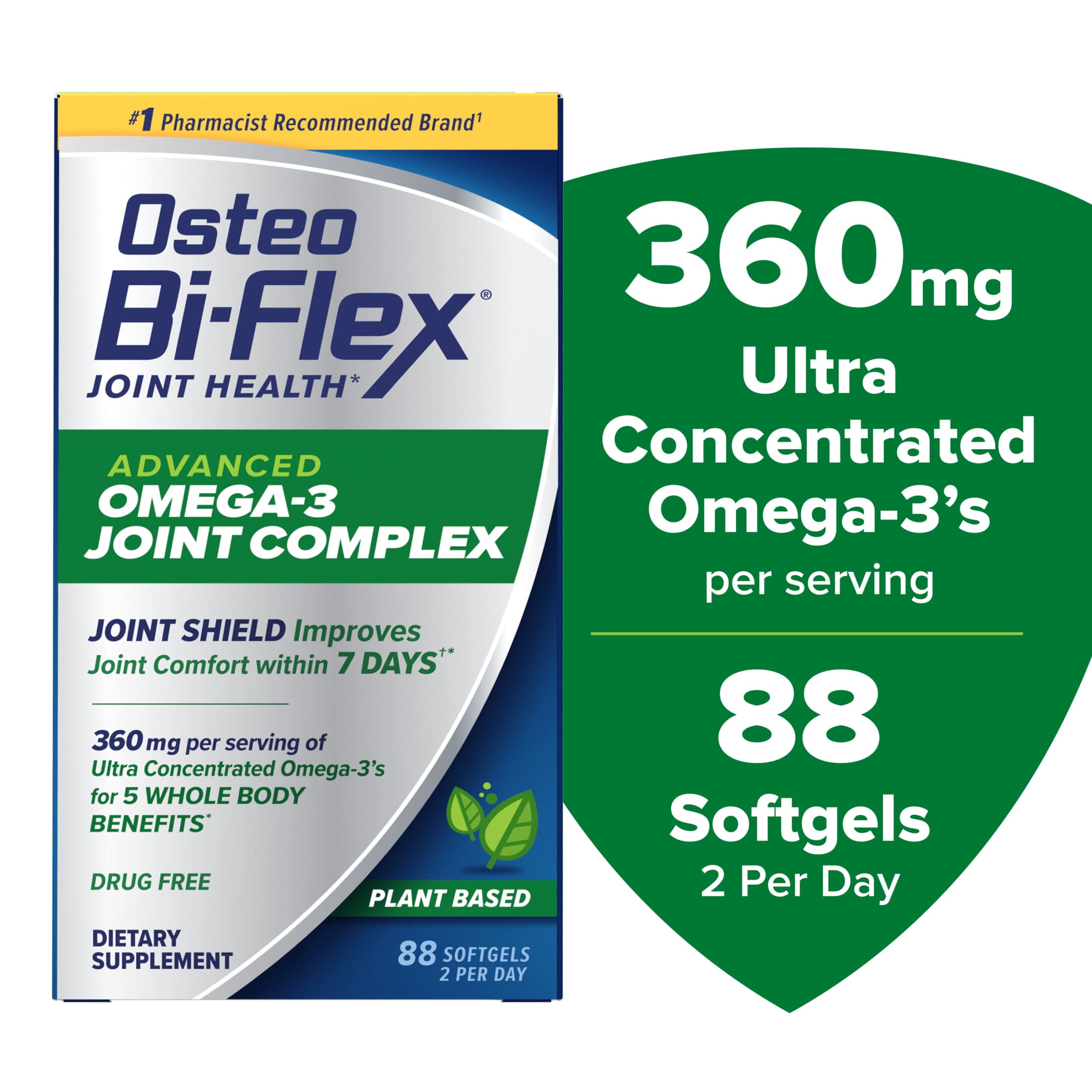Osteo Bi-Flex Advanced Omega-3 Joint Complex, Joint Support Supplement ...