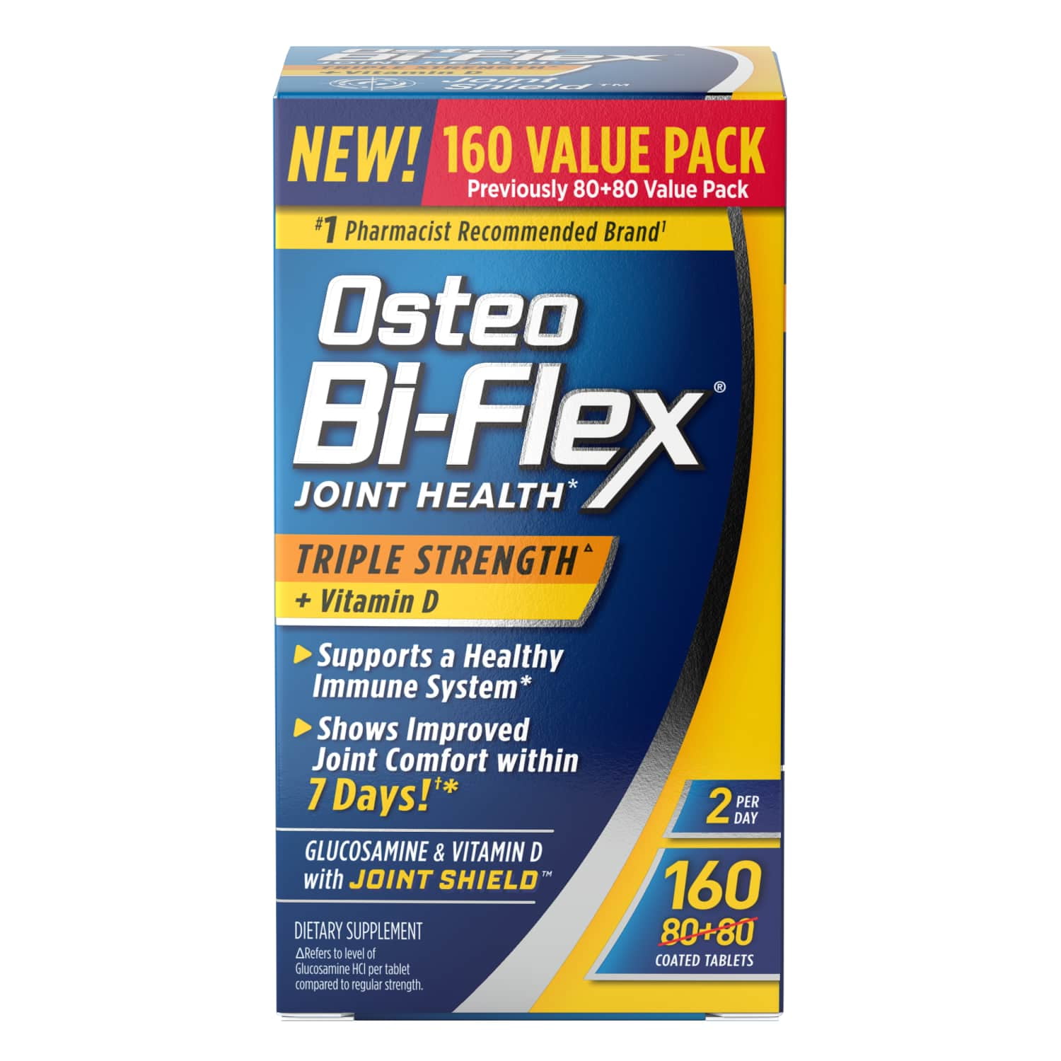 Osteo Bi-Flex Triple Strength Joint Health Supplements, Vitamin D and ...