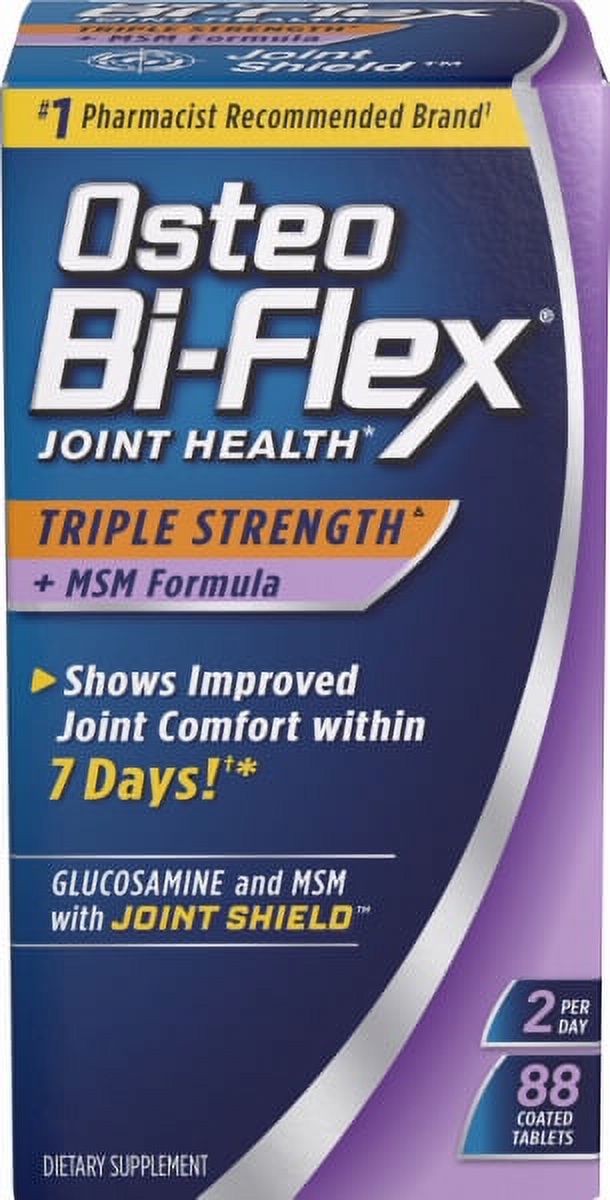 Osteo Bi-Flex Triple Strength Joint Health Glucosamine Chondroitin ...