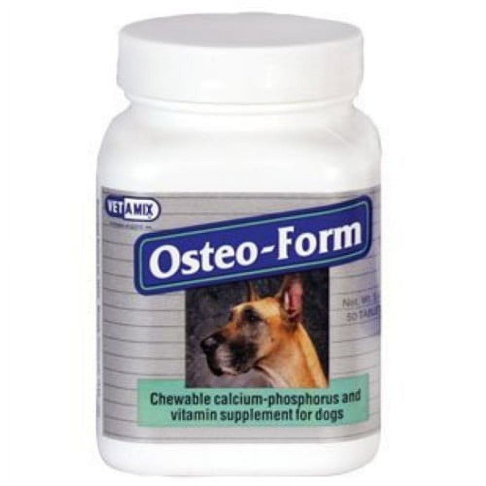 Pet Fulfillment 015VAM01-50 Osteo-Form Calcium Supplement, Tablets 50 ...