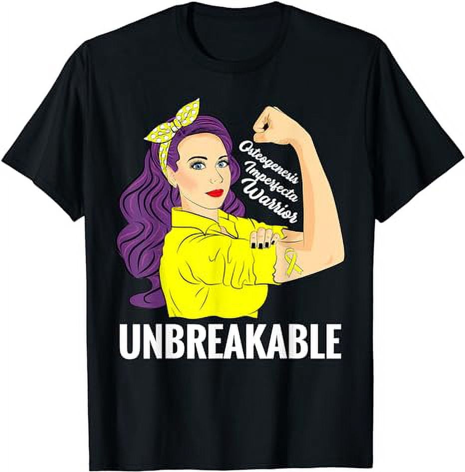 Osteogenesis Imperfecta T-Shirt Wishbone Day Awareness T-Shirt ...