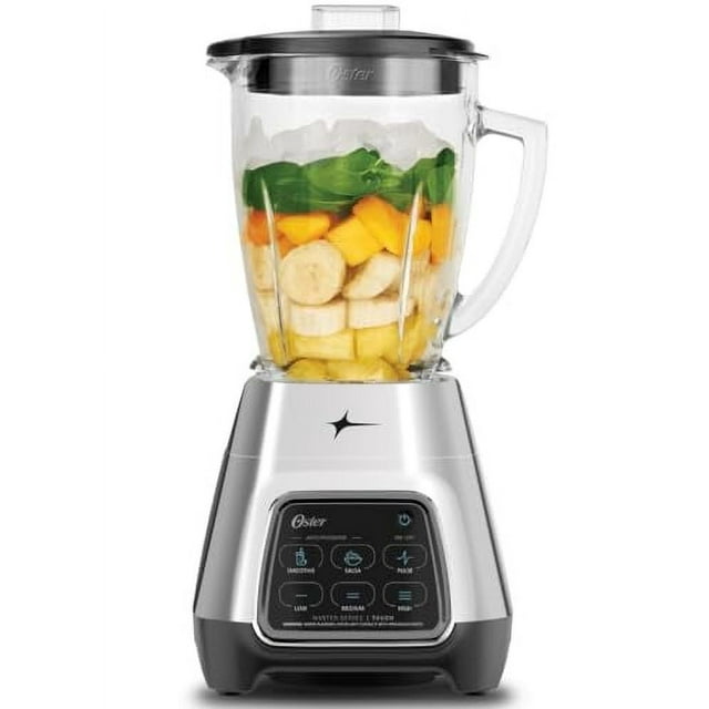 Oster 1000W 2-in-1 Power Reversing Glass Smoothie Jar Blender with ...