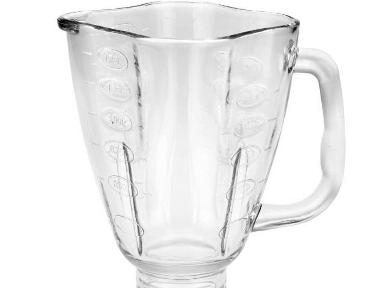 Oster 5 Cup Clover Shape Glass Blender Pitcher, Glass Jar, Compatible ...