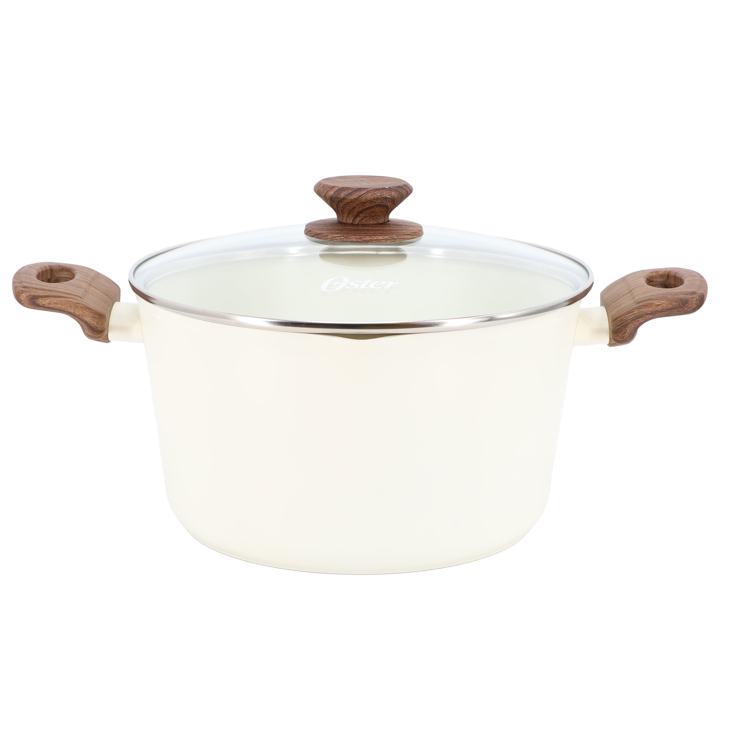 Oster Amberg Choice 4.7 Quart Cermic Nonstick Aluminum Dutch Oven with ...