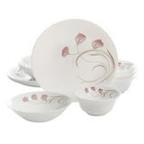 Oster Annis 12 Pc. Tempered Glass Dinnerware Set - Walmart.com