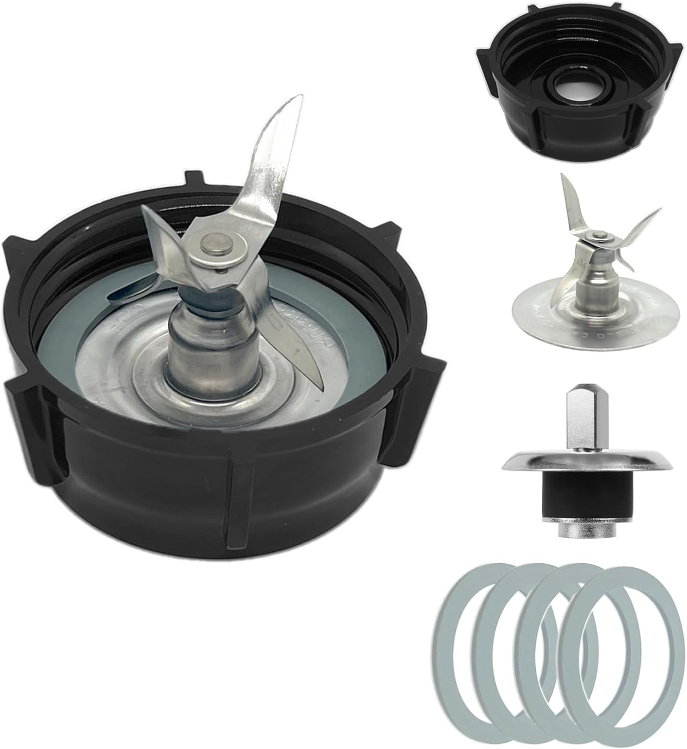 Oster Blender Replacement Blade Kit with Jar Base, Coupling Stud ...