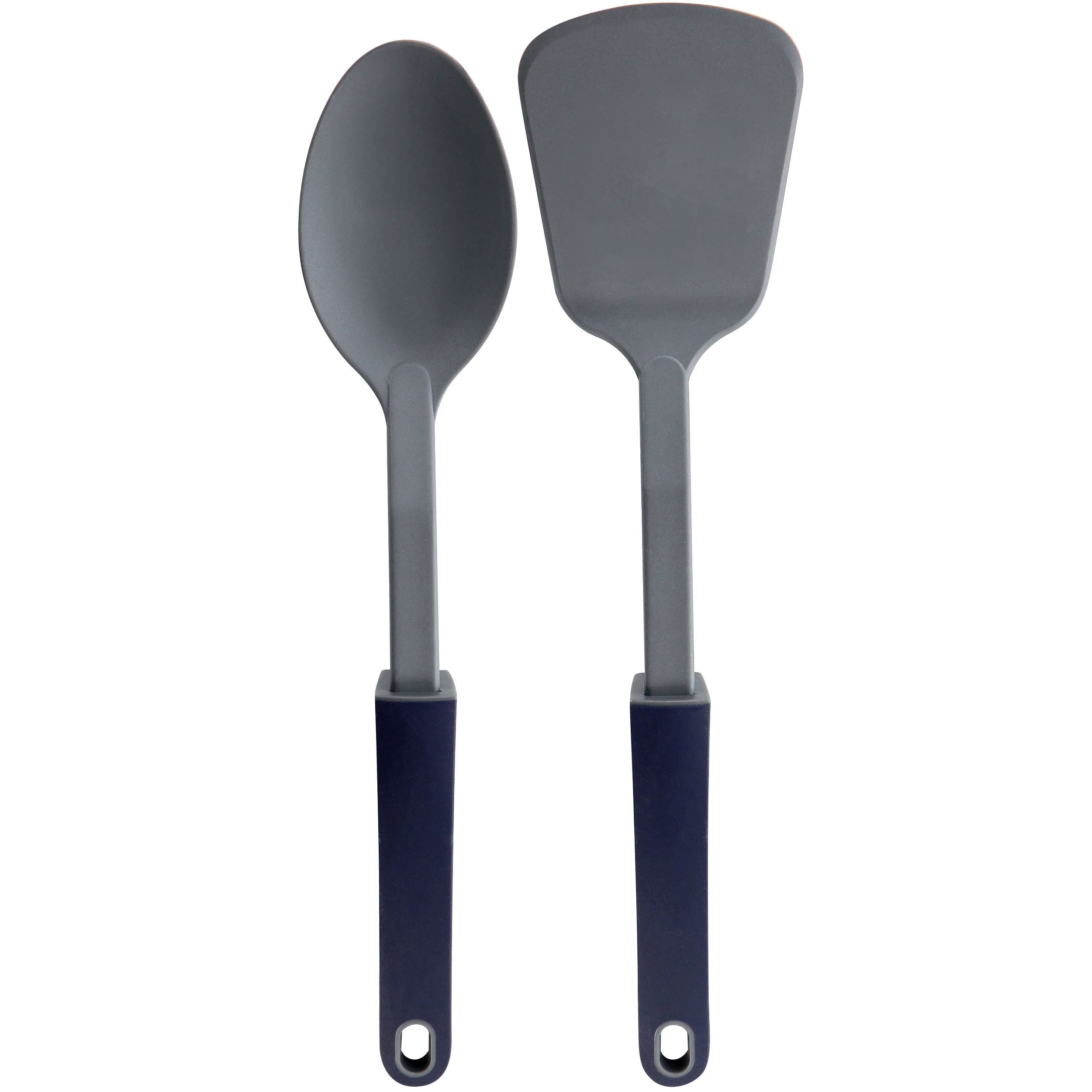 Oster Bluemarine 2 Piece Turner and Spoon Utensil Set in Navy Blue ...