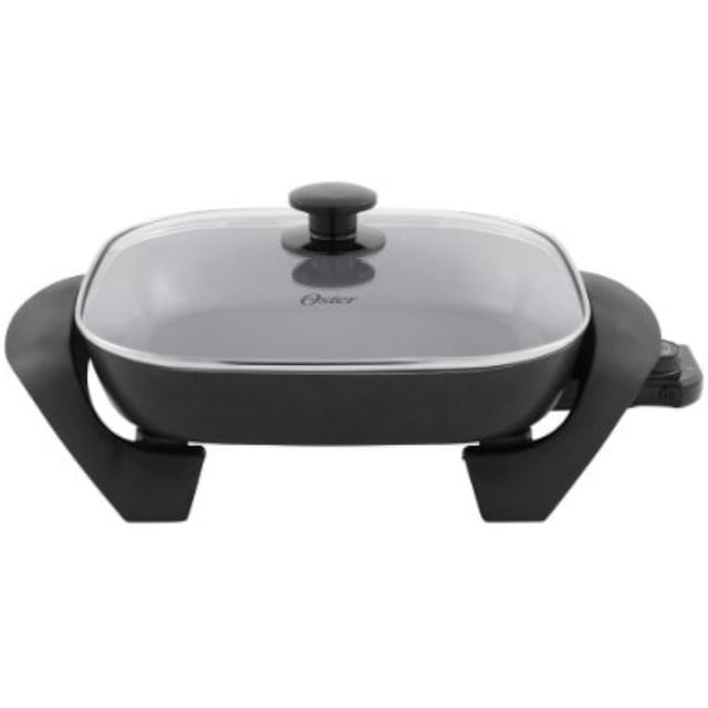 Oster CKSTSKFM12-ECO DuraCeramic Electric Skillet, 12-Inch - Walmart.com