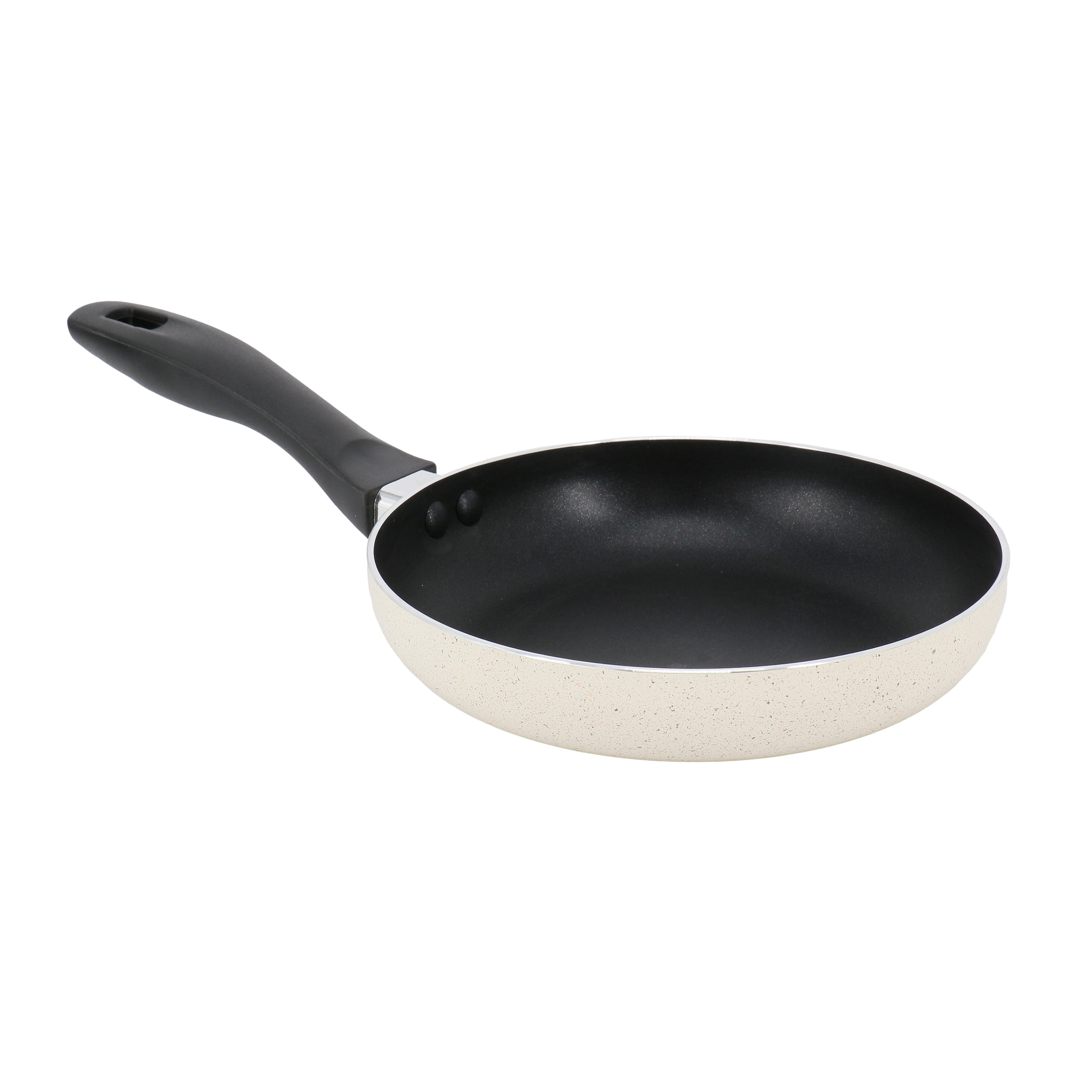 Oster Clairborne 8 Inch Round Nonstick Aluminum Frying Pan in Linen ...