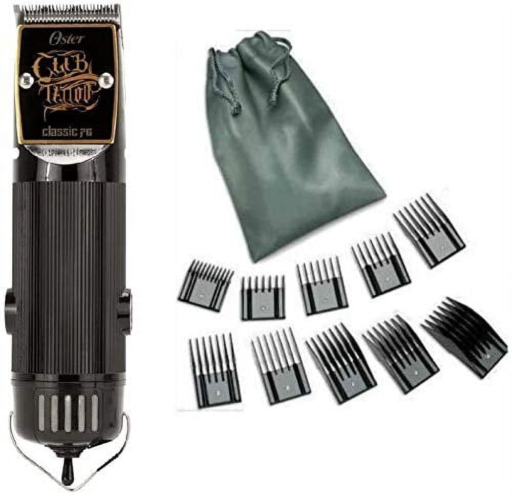 Oster Classic 76 Club Tattoo Limited Edition Hair Clipper + 10 Piece ...