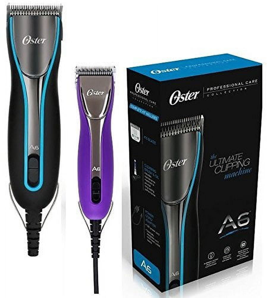 Oster Dog Grooming Clippers-A6 3 speed - Purple With Xtra Free #10 ...
