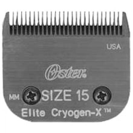 Oster Clipper Detachable Blade Elite #15 Blade -Med Close Cut - Walmart.com