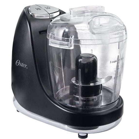 Oster FPSTMC3321 3-Cup Mini Chopper with Whisk, Black - Walmart.com