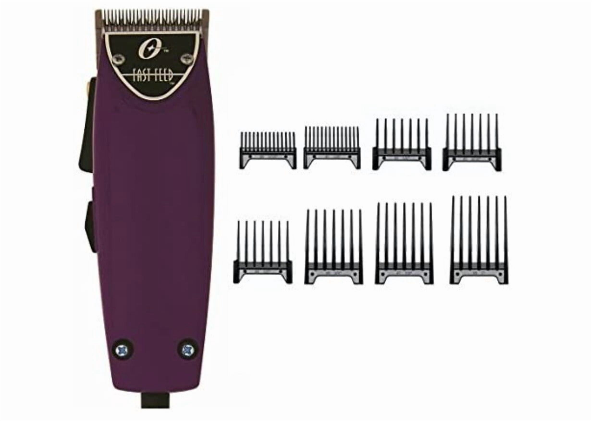 Oster Fast Feed Limited Edition Purple Hair Adjustable Pro Clipper ...