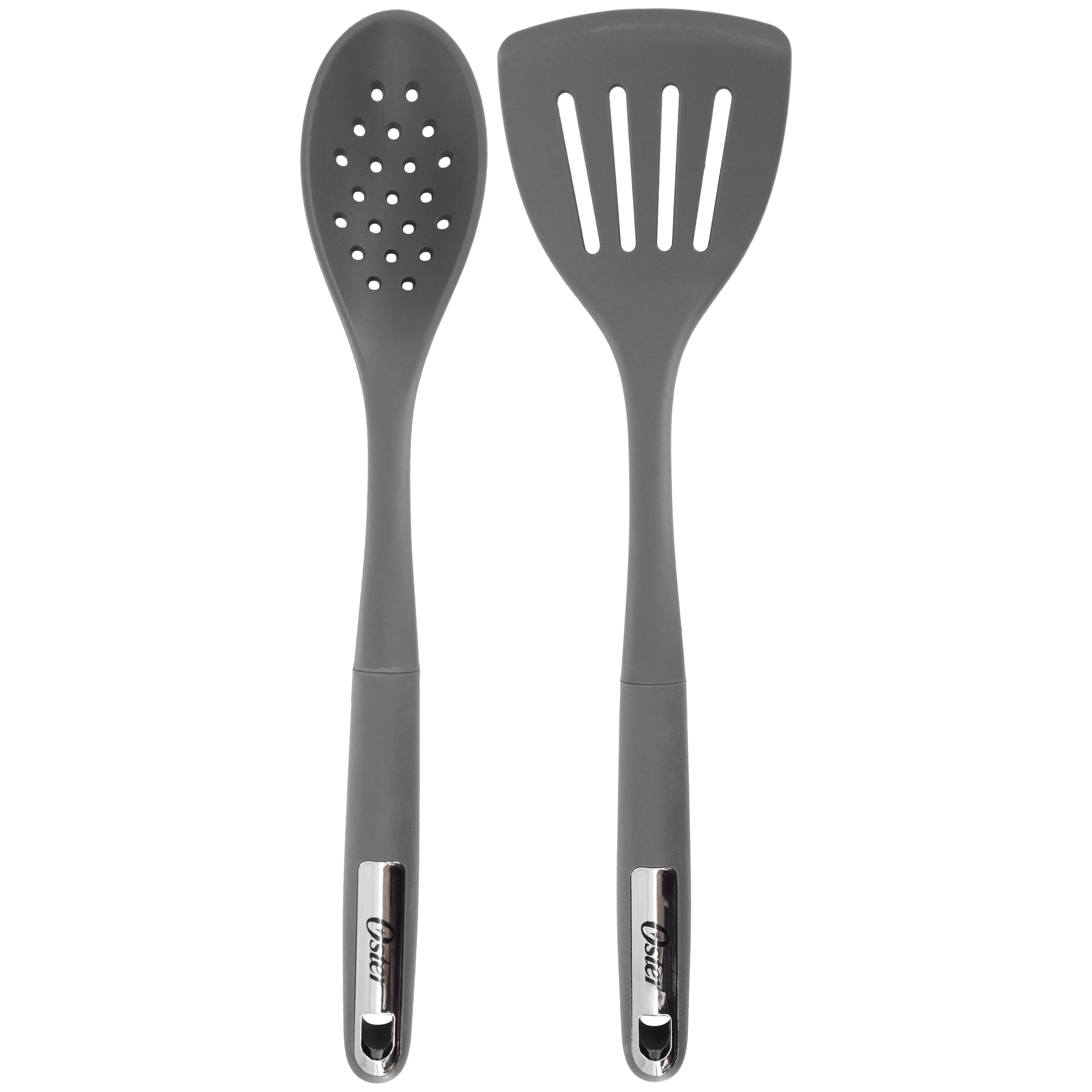 Oster Silicone Kitchen Tool Set - Slotted Spoon & Turner - Walmart.com