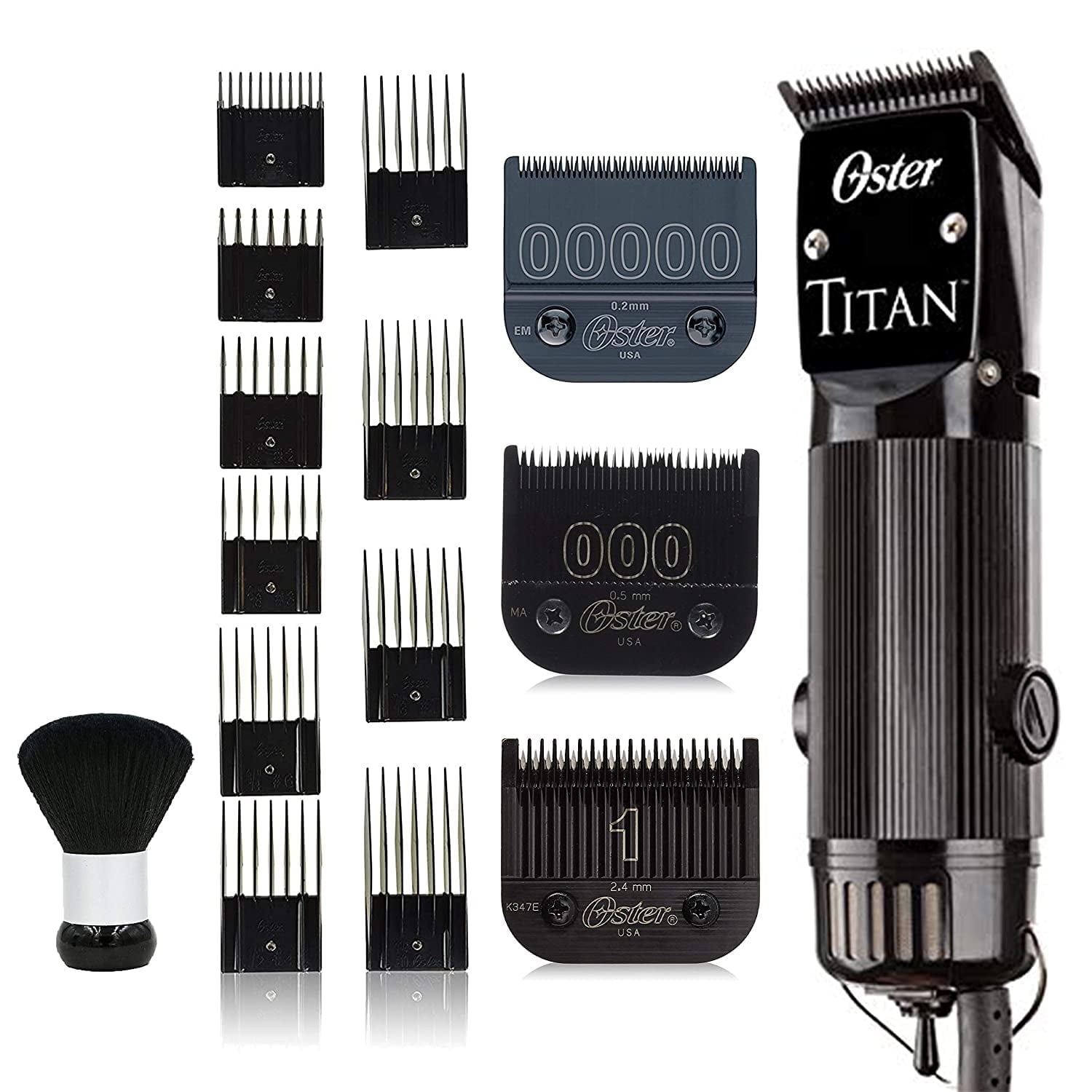 Oster Titan Model Detachable Blade Heavy Duty Clipper with Bonus ...