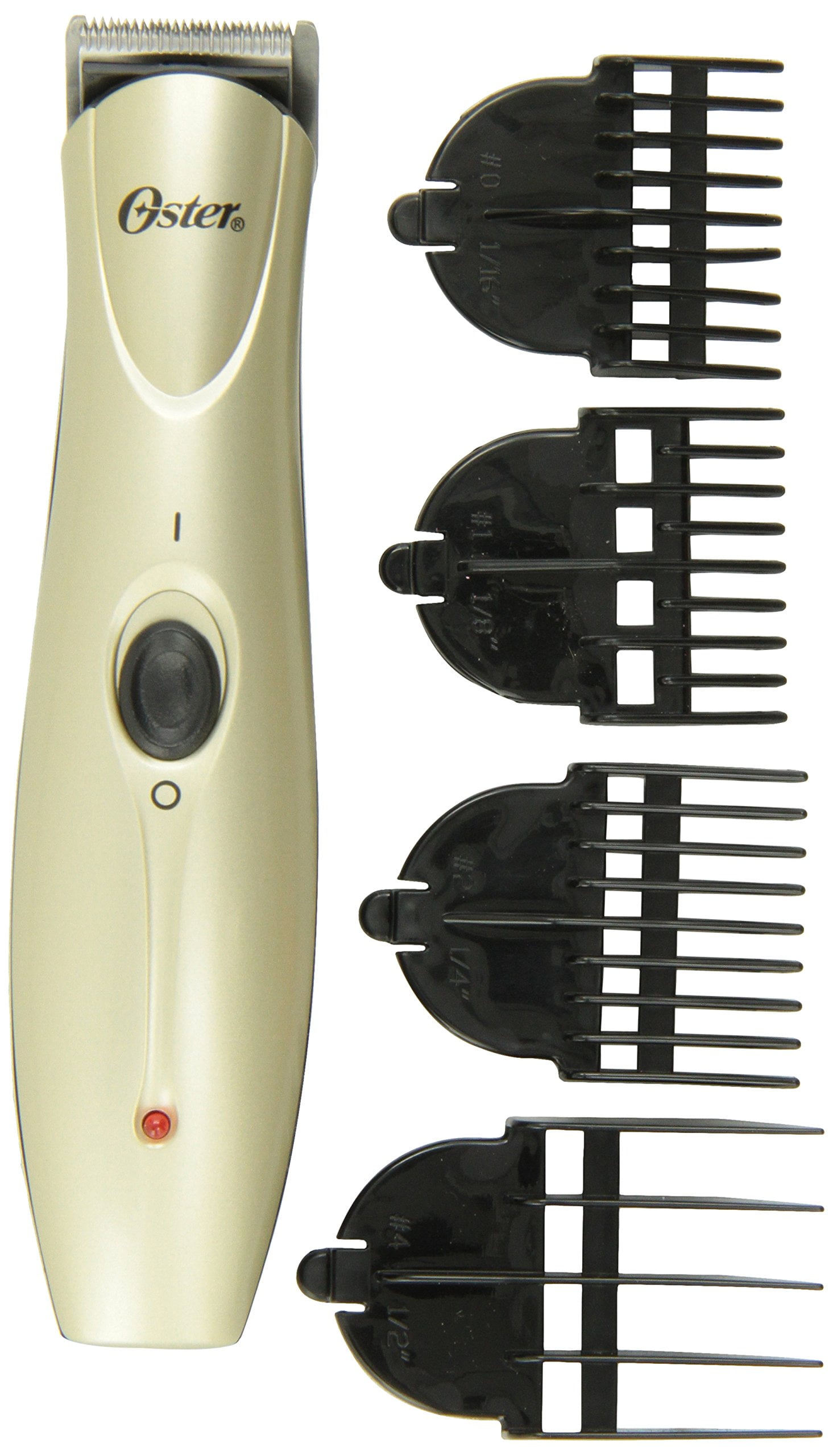 Oster Vorteq Corded or Cordless Hair Trimmer Set w/ 2 Blades & 5 Comb ...