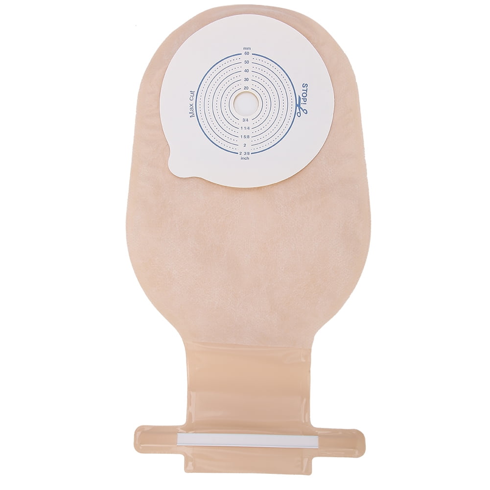 Ostomy Bag 10pcs Pack One Piece System Drainable Ostomy Bag Pouch