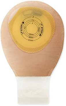 Ostomy Pouch One-Piece System 7 Inch Length Up to 2 Inch Stoma ...